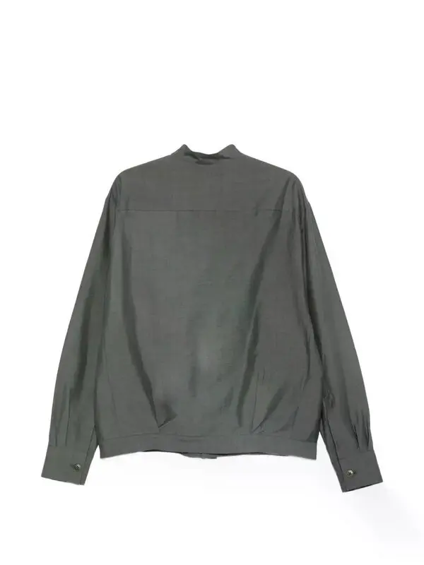 COSTUMEIN Collarless Jacket - Green
