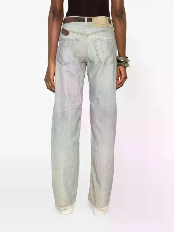 HAIKURE Printed Belt Trousers