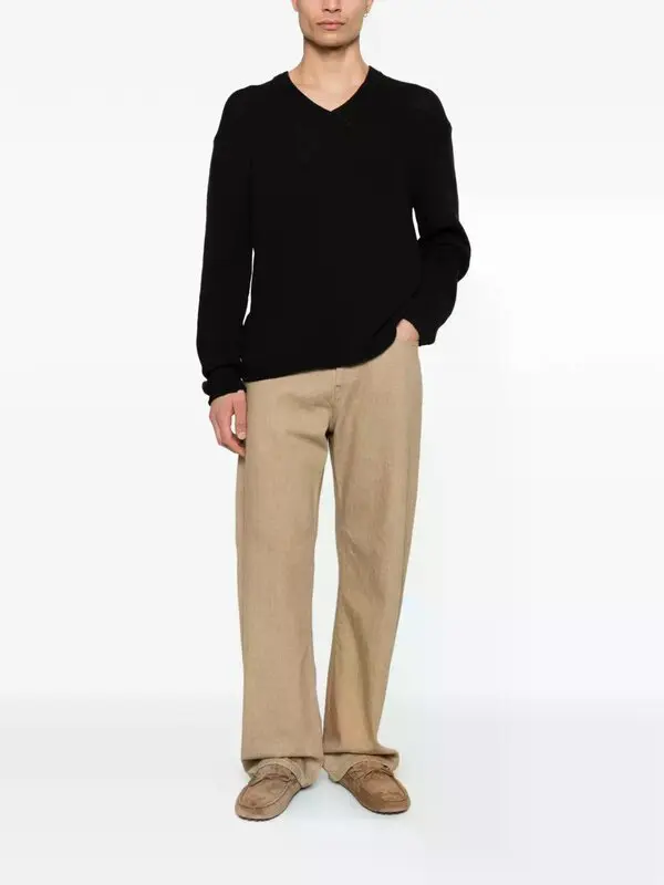 DIANA STUDIO V-neck Fine Knit Sweater
