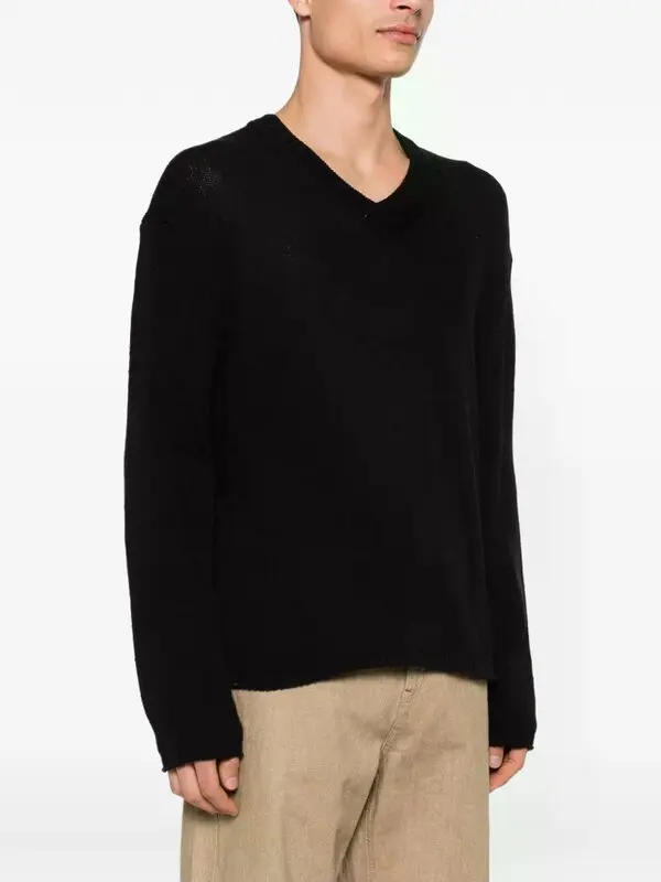 DIANA STUDIO V-neck Fine Knit Sweater