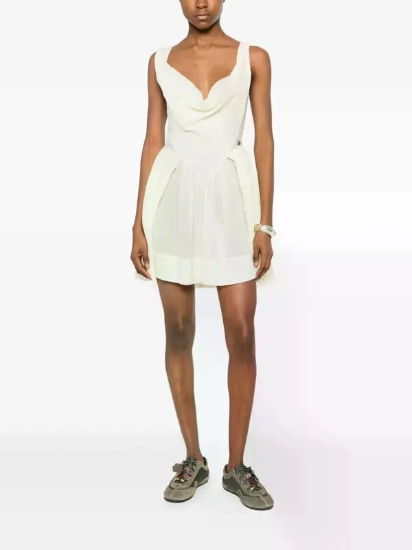 VIVIENNE WESTWOOD Sunday Draped Tiered Mini Dress