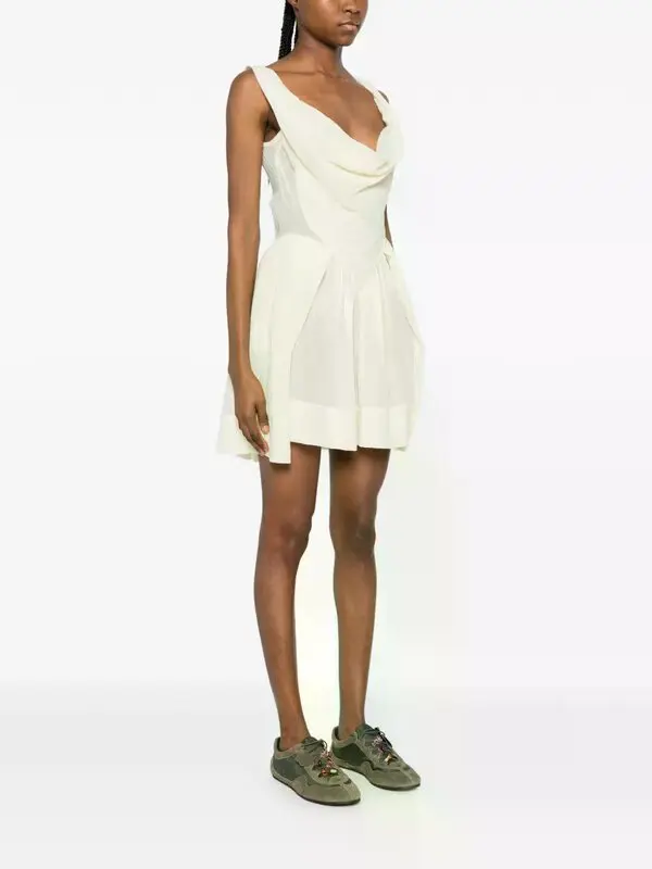 VIVIENNE WESTWOOD Sunday Draped Tiered Mini Dress