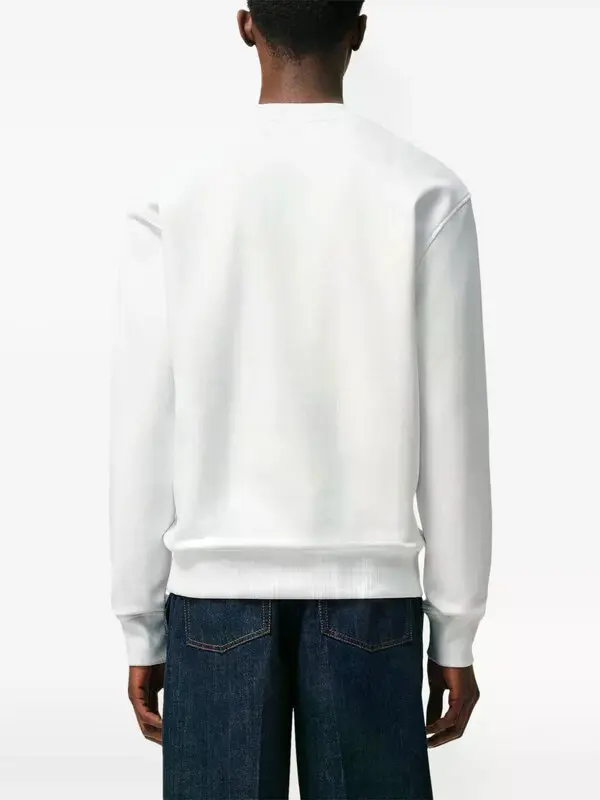 AMI Paris De Coeur Sweatshirt - White