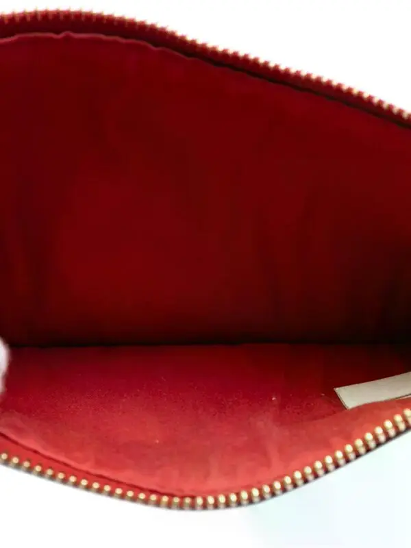 Burberry Haymarket Check Coated Canvas Pouch