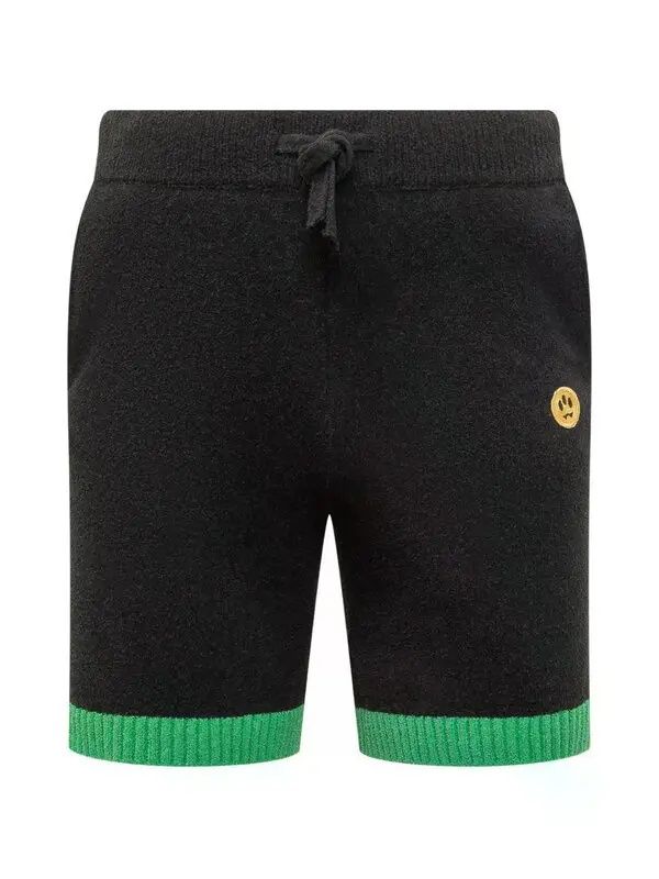 BARROW Embroidered Detail Shorts