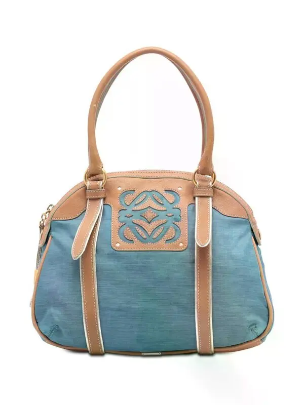 Loewe 2008 Anagram Jacquard Top Handle Bag