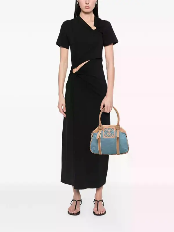 Loewe 2008 Anagram Jacquard Top Handle Bag