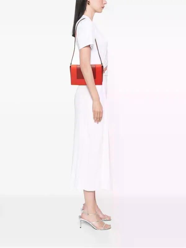 Celine 2018 Medium Frame Shoulder Bag - Red