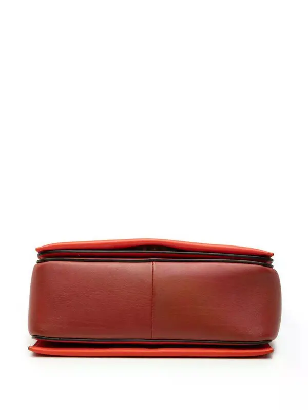 Celine 2018 Medium Frame Shoulder Bag - Red