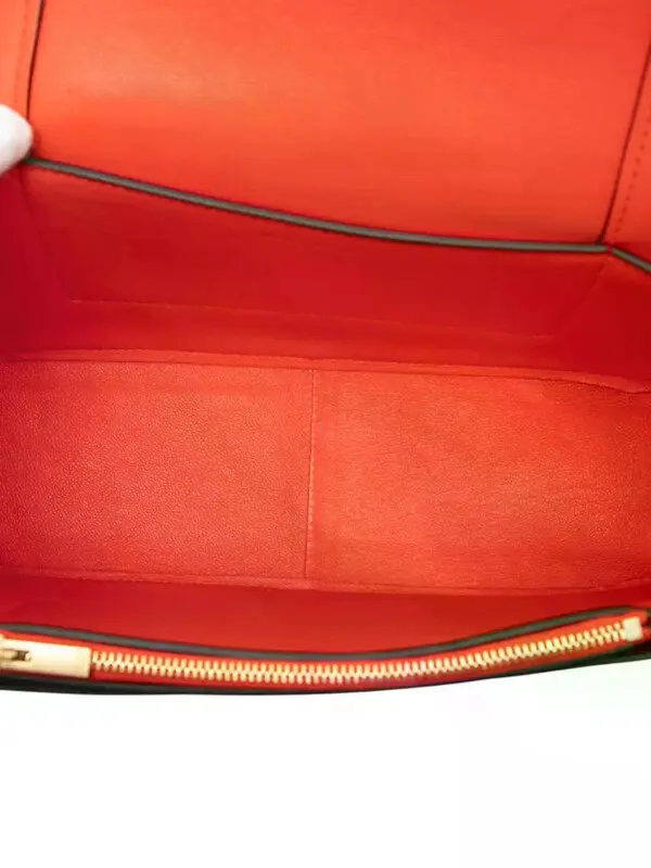 Celine 2018 Medium Frame Shoulder Bag - Red