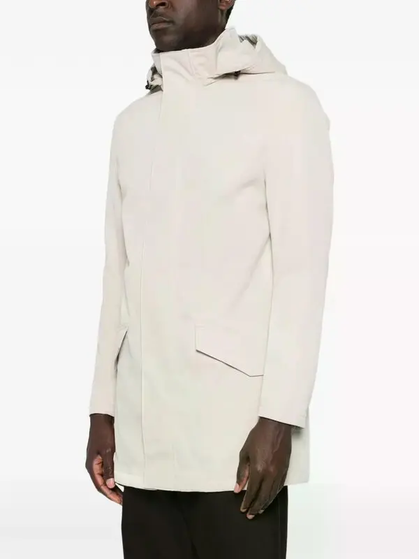 PROFUOMO Hooded Parka Coat
