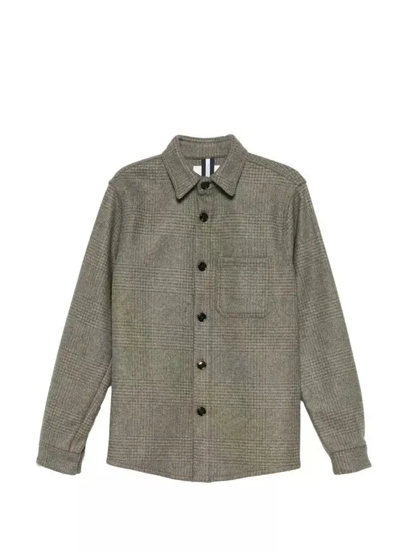 PROFUOMO Prince Of Wales-check Overshirt