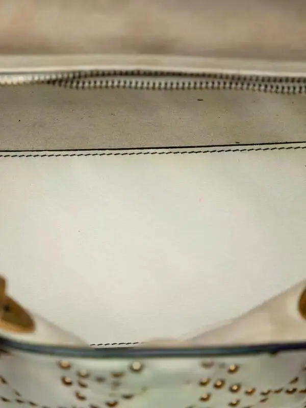 Dior 2018 Medium Lambskin Studded Lady Satchel