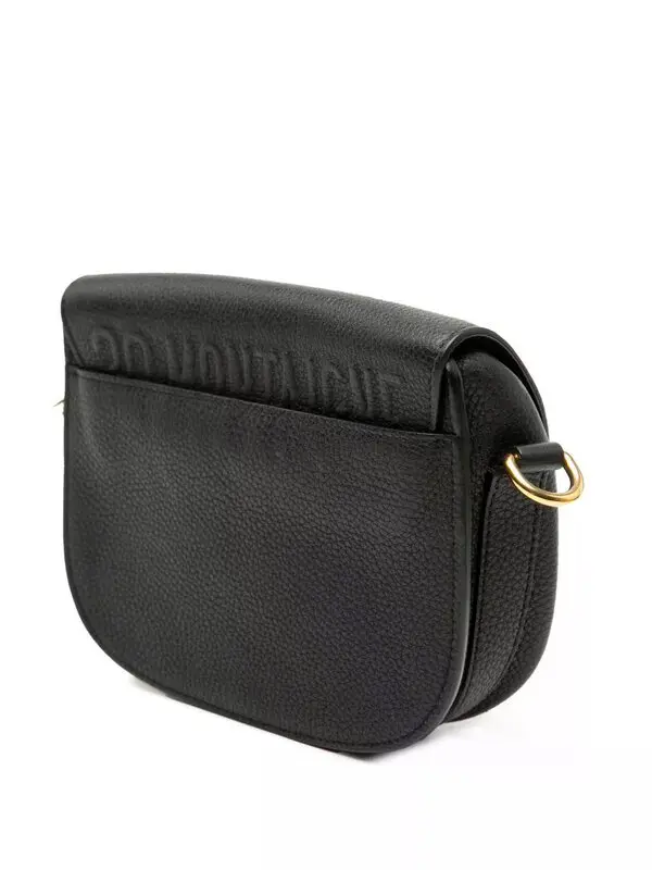 Dior 2024 Small Grained Calfskin Bobby Crossbody Bag - Black