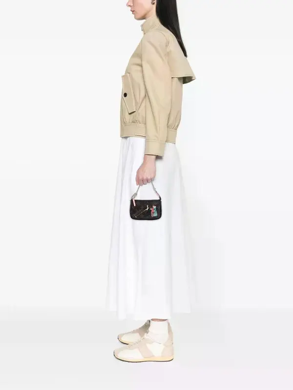 LOUIS VUITTON 2011 Monogram Illustre Mini Pochette Accessories Handbag - Brown