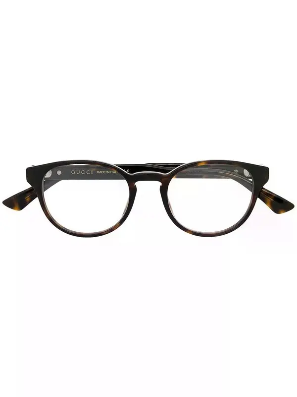 Gucci Round-frame Glasses - Neutrals