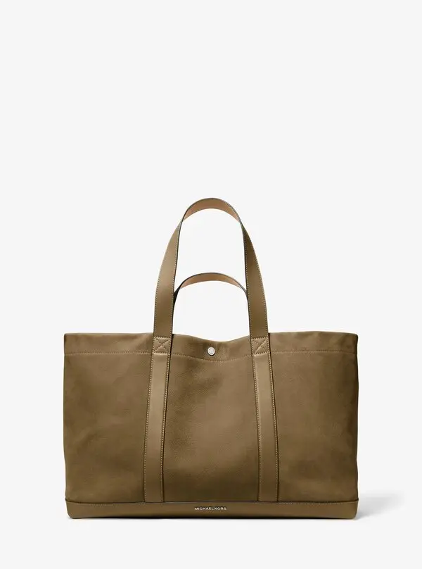 Michael Kors Whitley Medium Nubuck Tote Bag - Green