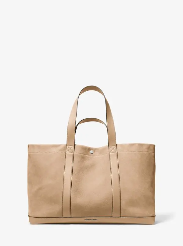 Michael Kors Whitley Medium Nubuck Tote - Natural