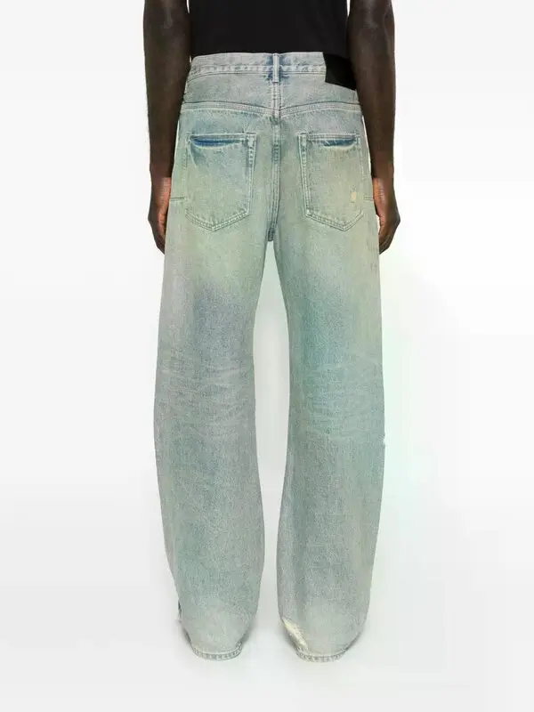 PURPLE BRAND P018 Destroyed Baggy Jeans