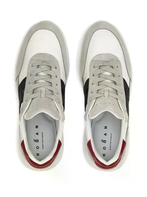 Hogan Cube Lace-up Sneakers - White