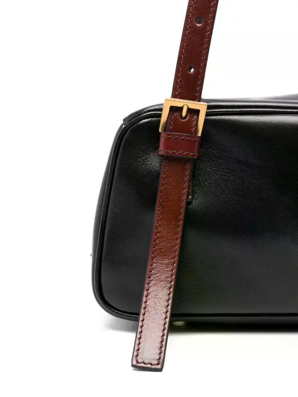 Versace Medusa Appliqué Bowling Bag - Black