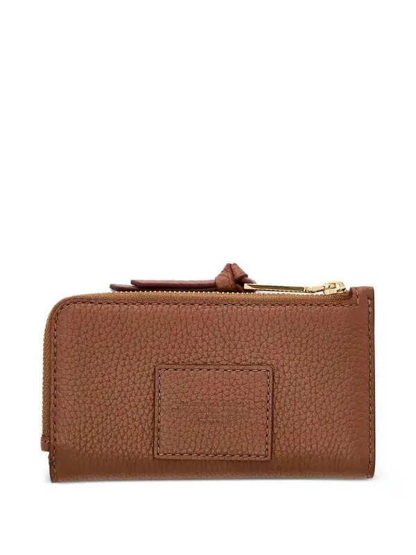 Marc Jacobs Zip Leather Wallet - Brown