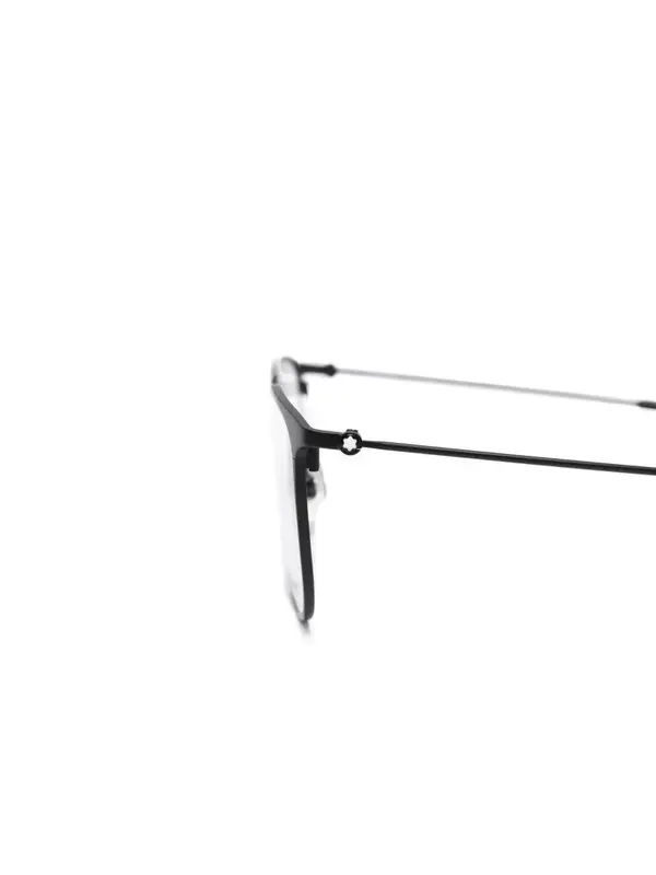 Montblanc Round Frame Glasses - Black