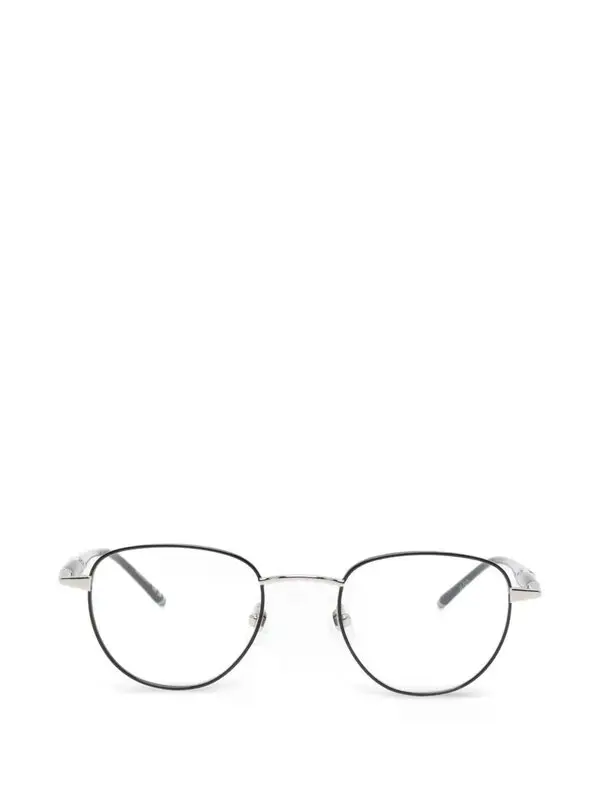 Montblanc Round-frame Glasses - Black