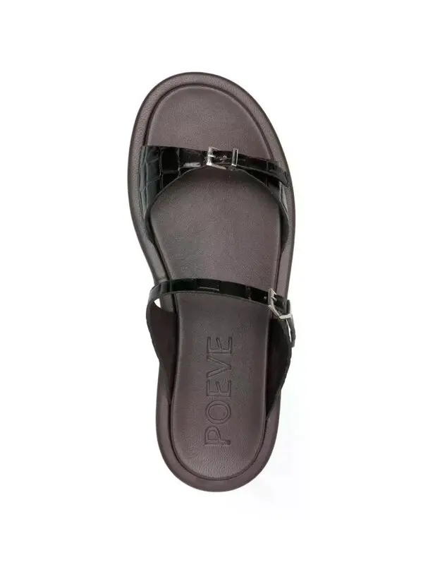 POEVE Laila Buckle Sandals