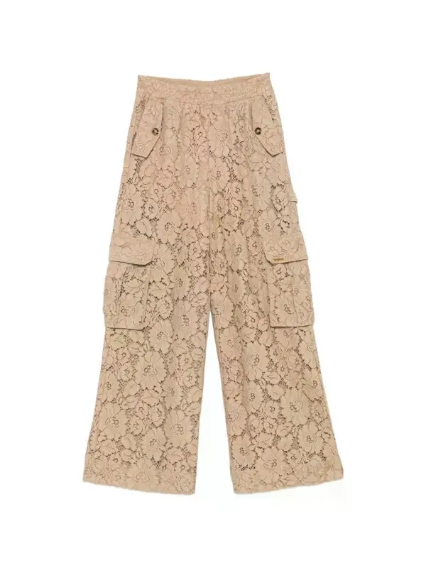 TWINSET Floral Lace Pants