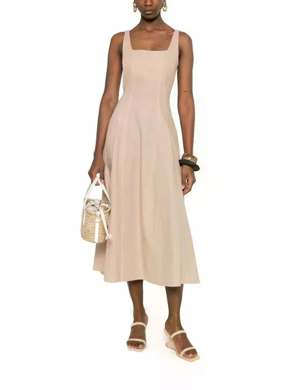 TWINSET Paneled Midi Dress