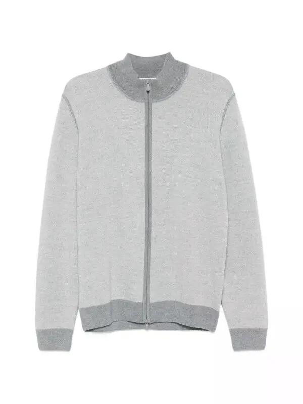 GRAN SASSO Zipped Cardigan
