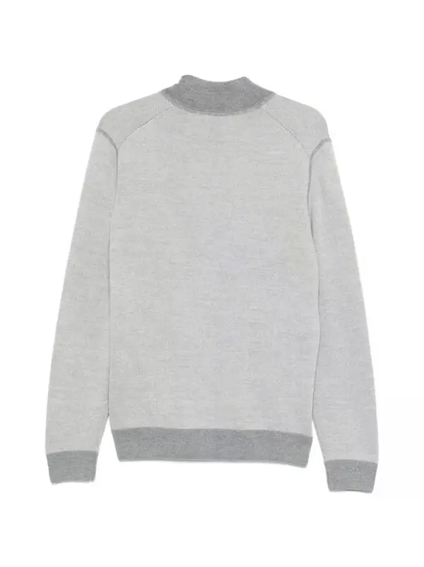 GRAN SASSO Zipped Cardigan