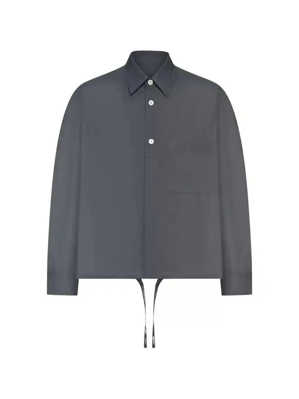 LARDINI Pocket Shirt - Grey