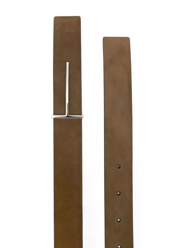 TOM FORD T-buckle Belt - Brown