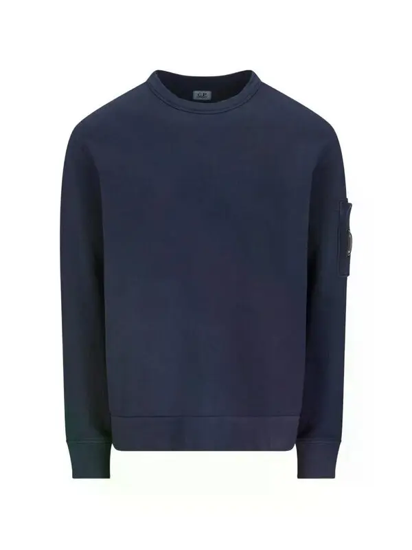 C.P. COMPANY Round-neck Sweatshirt - Blue
