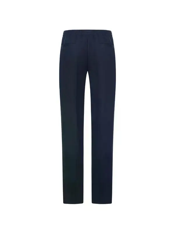 Kiton Elasticated Trousers - Blue