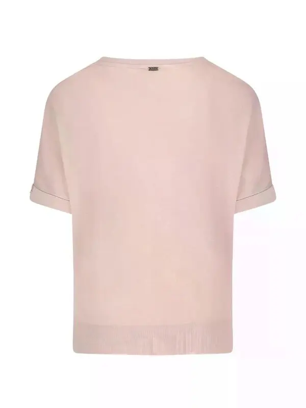 Herno Ribbed Trim T-shirt