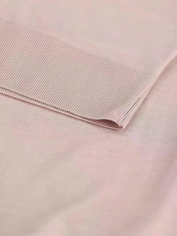 Herno Ribbed Trim T-shirt