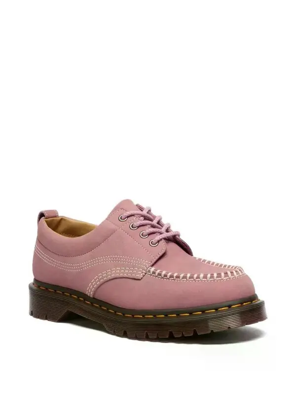 Dr. Martens Lowell Stitching Lace-up Boat Shoes - Pink