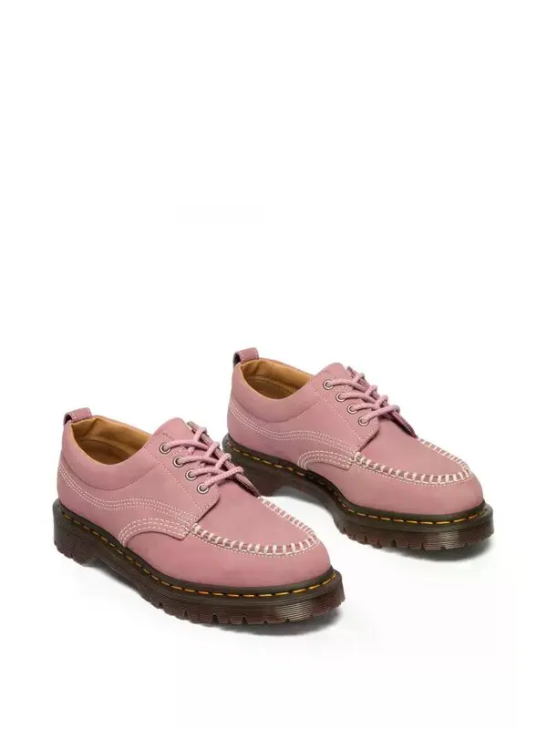 Dr. Martens Lowell Stitching Lace-up Boat Shoes - Pink