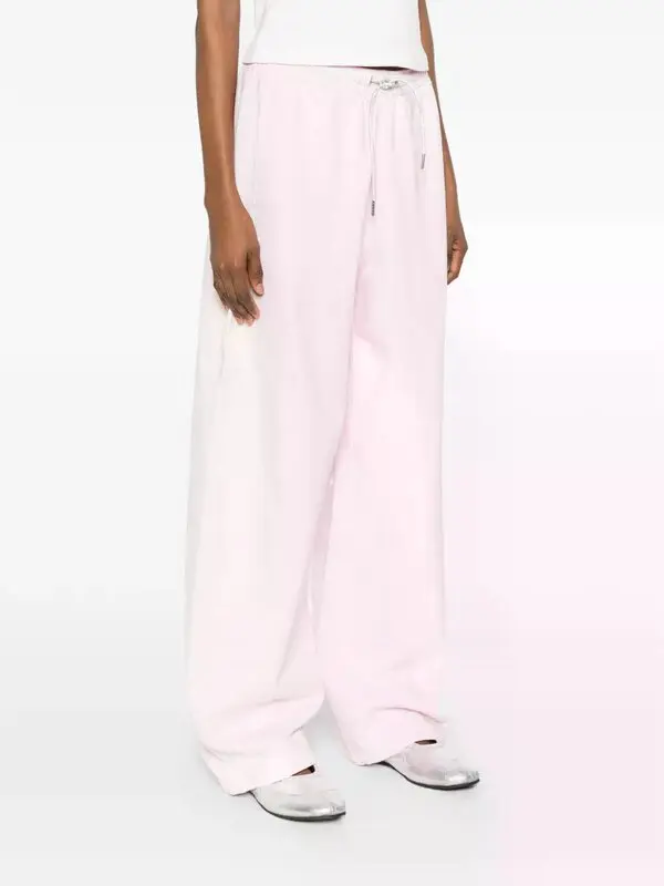 Alexander Wang Rhinestone-drawstring Track Pants