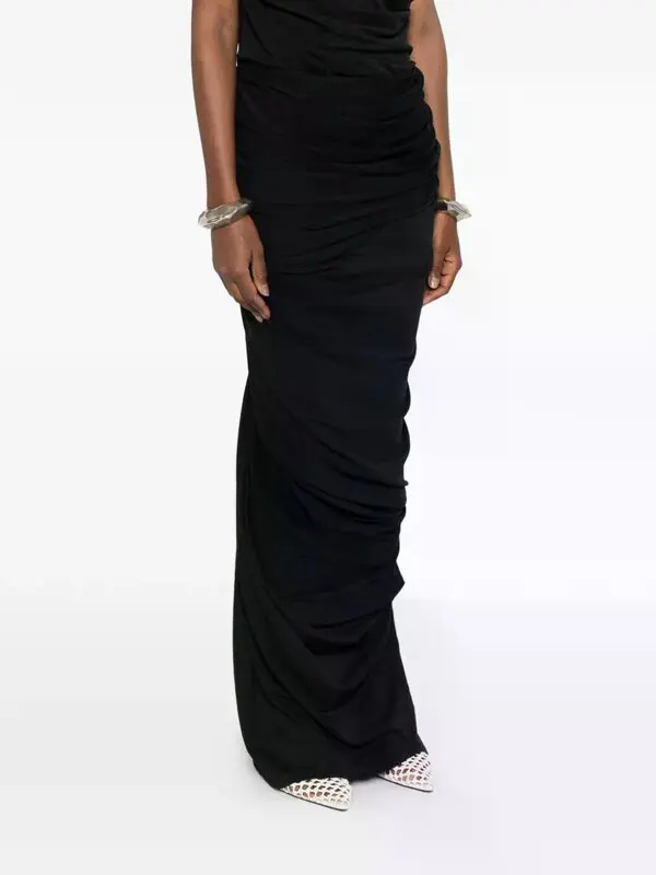 ENTIRE STUDIOS Draped Detail Maxi Skirt