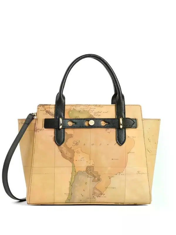ALVIERO MARTINI 1° CLASSE Geo Map-print Tote Bag