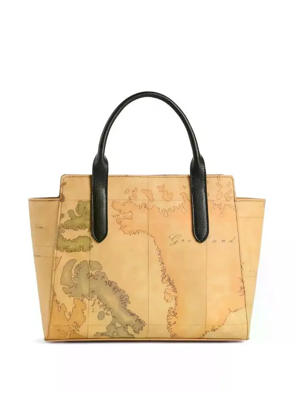 ALVIERO MARTINI 1° CLASSE Geo Map-print Tote Bag