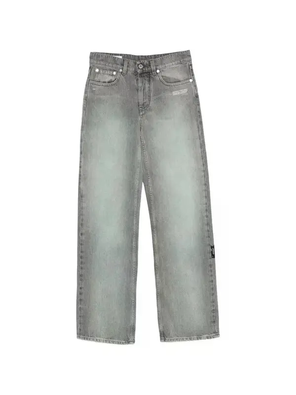 Off-White Logo-patch Jeans