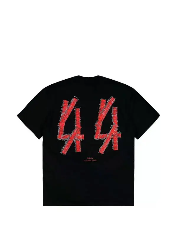 44 LABEL GROUP Safety Pins Logo T-shirt