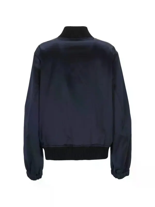 Off-White Striped Bomber Jacket