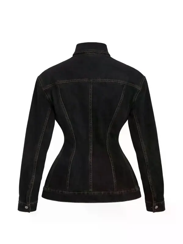 Wardrobe.NYC Buttoned Panelled Jacket