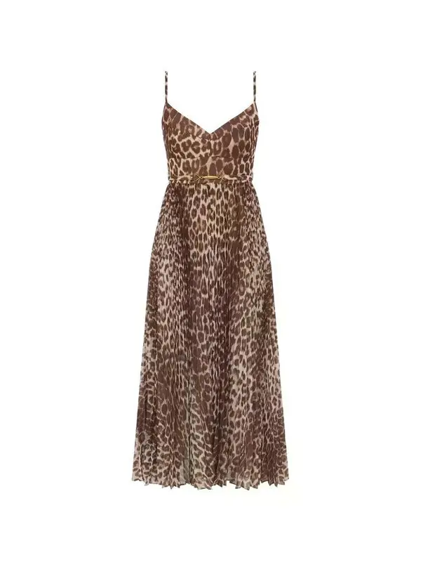 Zimmermann Sunray Pleated Midi Dress